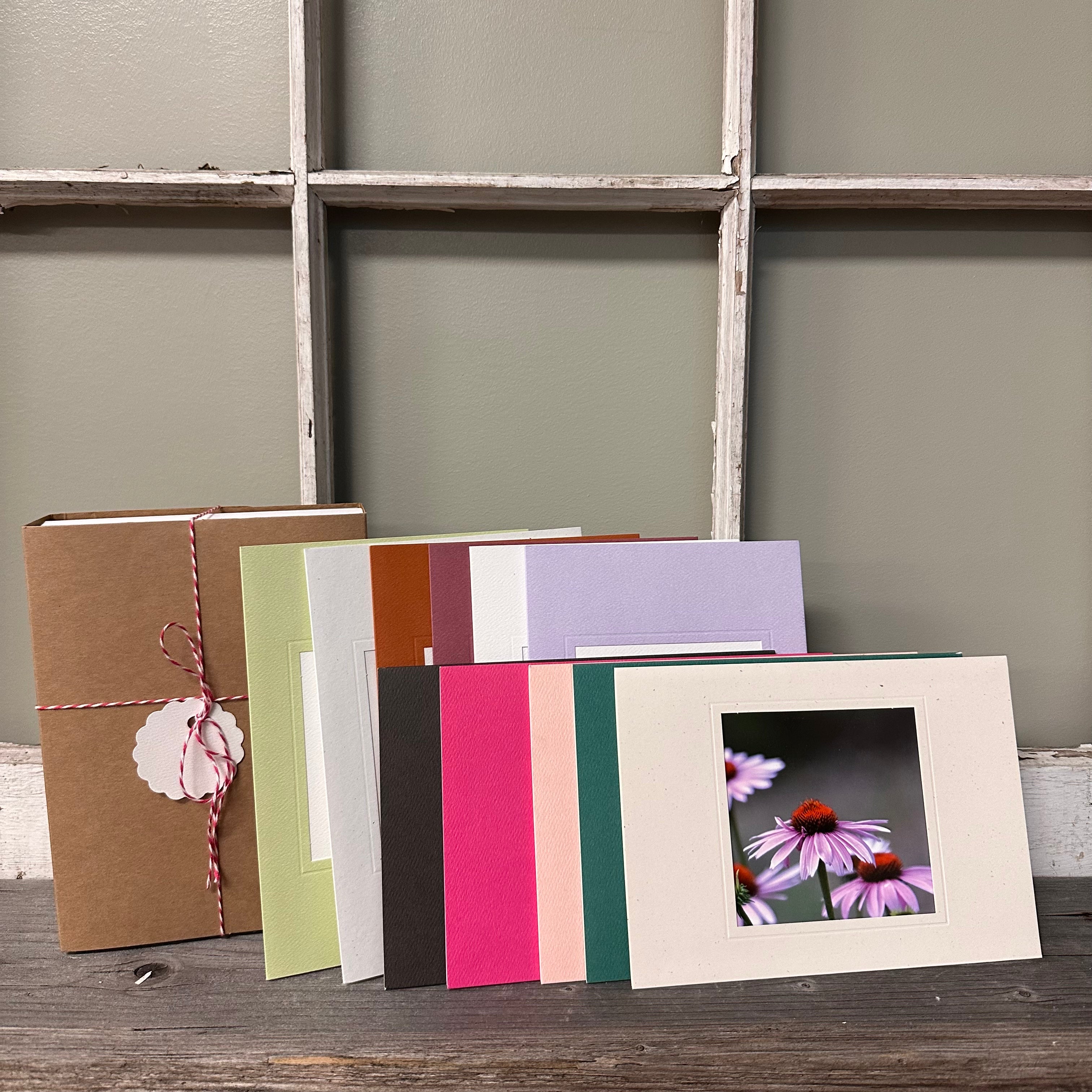 Insert Note Cards for square 4" x 4" image - Plymouth Cards