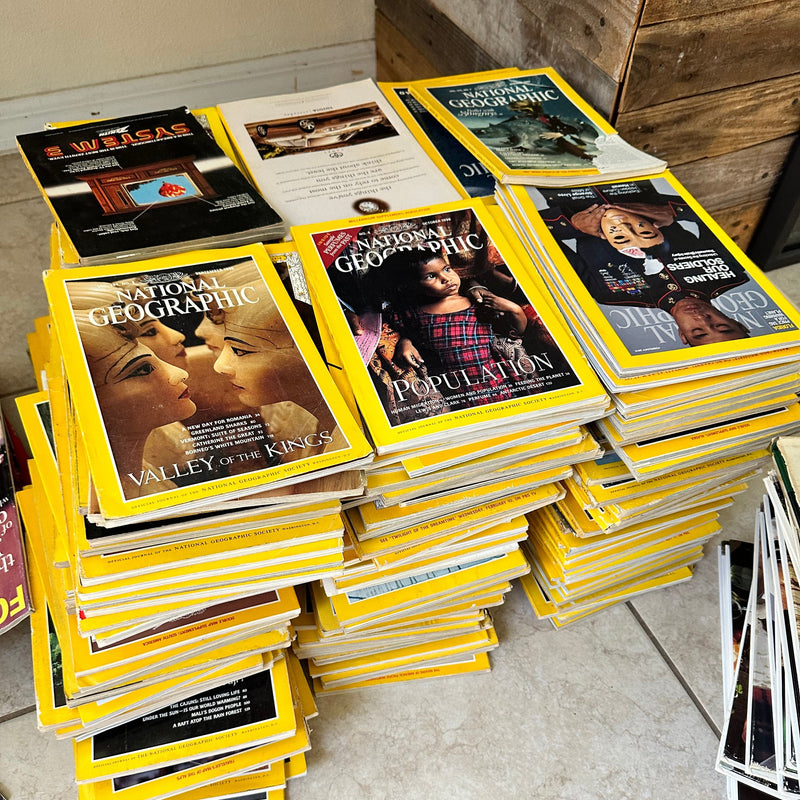 2000s to 2020s National Geographic magazines - Plymouth Cards