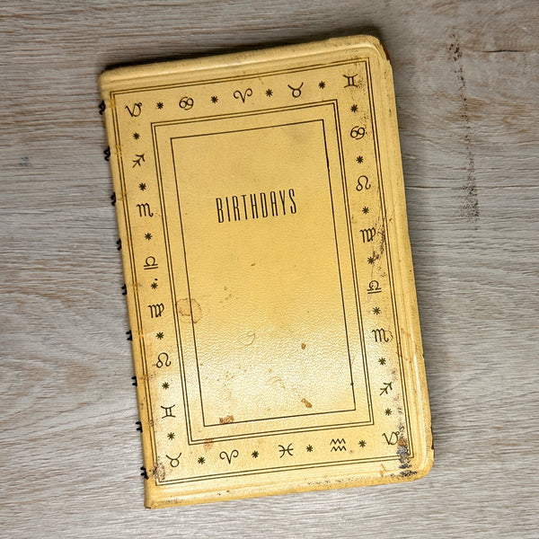 Birthdays record book - Plymouth Cards