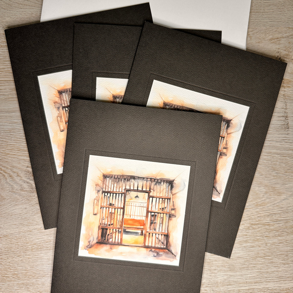 Jail cell print - Plymouth Cards