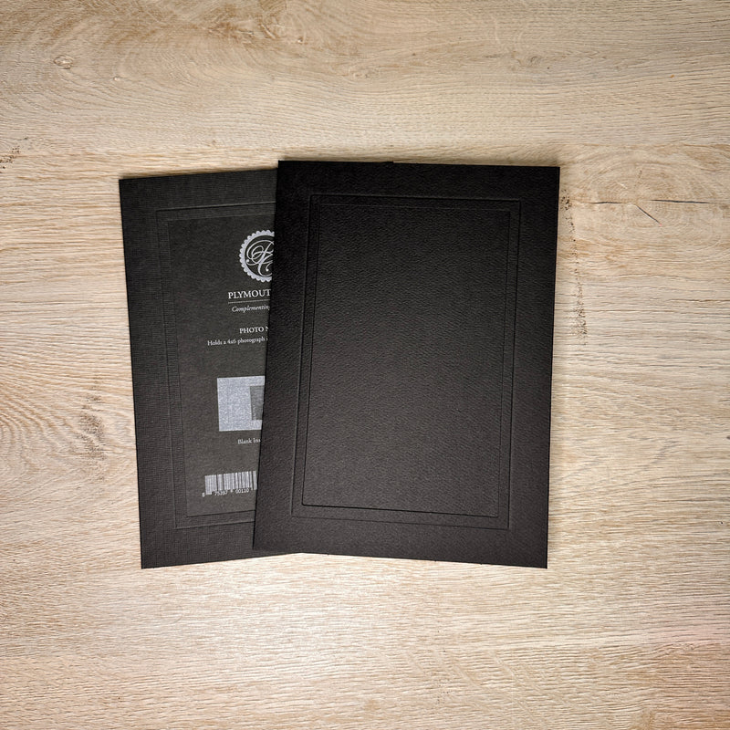 Black Photo Insert Note Cards - Color Classics collection - #CC800 ...