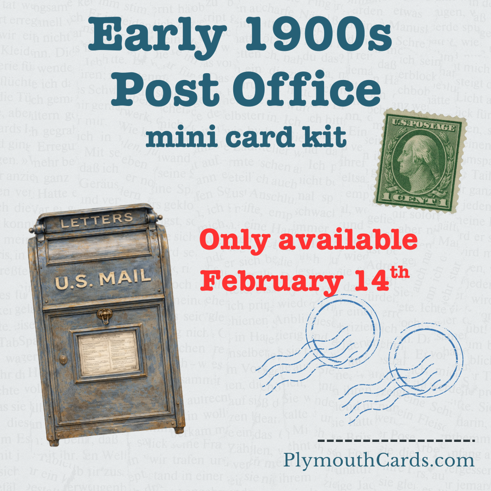 Mini Journal Card kits - Plymouth Cards
