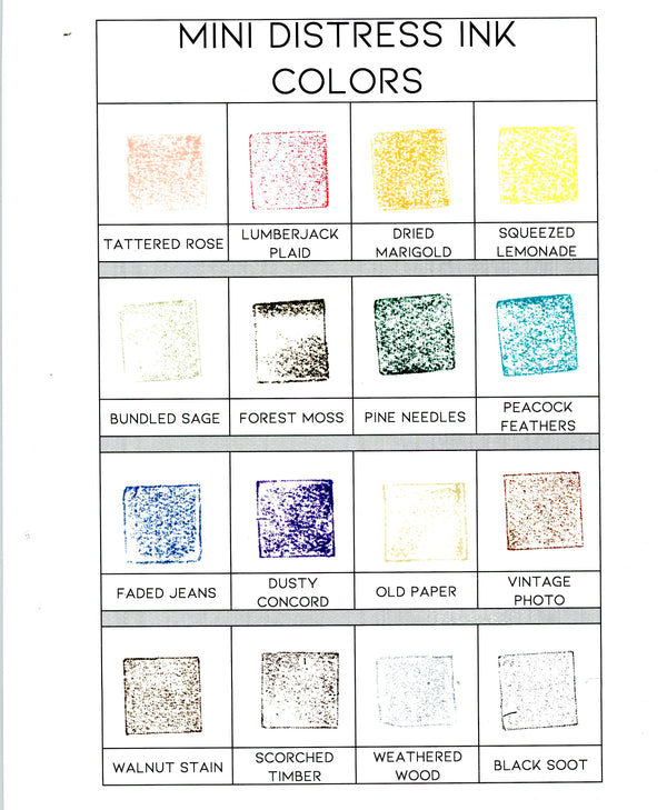 Tim Holtz Mini Distress Ink - SALE - Plymouth Cards