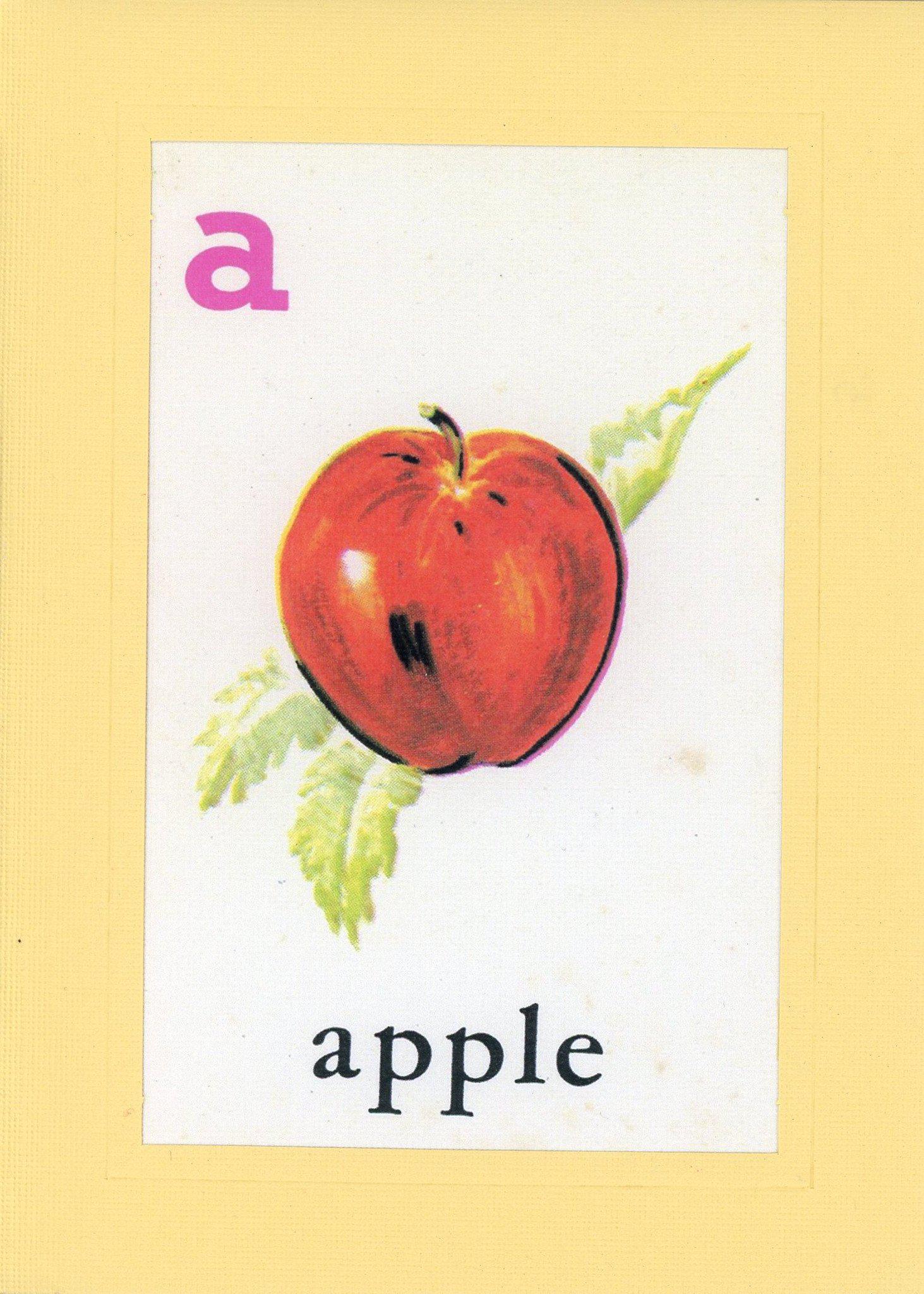 A is for Apple - Plymouth Cards