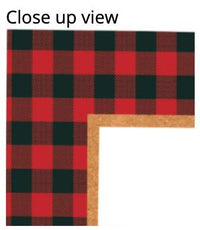 Buffalo Plaid Photo Insert Card | Plymouth Cards