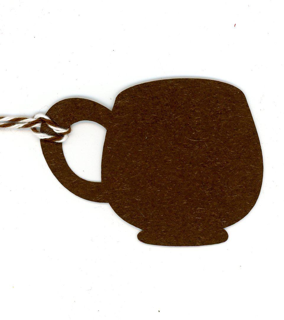 Coffee mug gift tags - Plymouth Cards