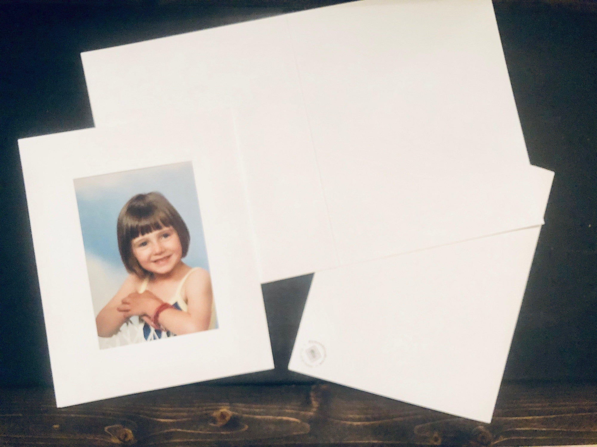 5" x 7" Photo Insert Cards, fits an 8" x 10" frame| Plymouth Cards