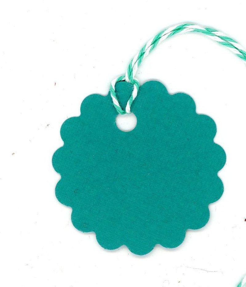 Scallop gift tags - Plymouth Cards