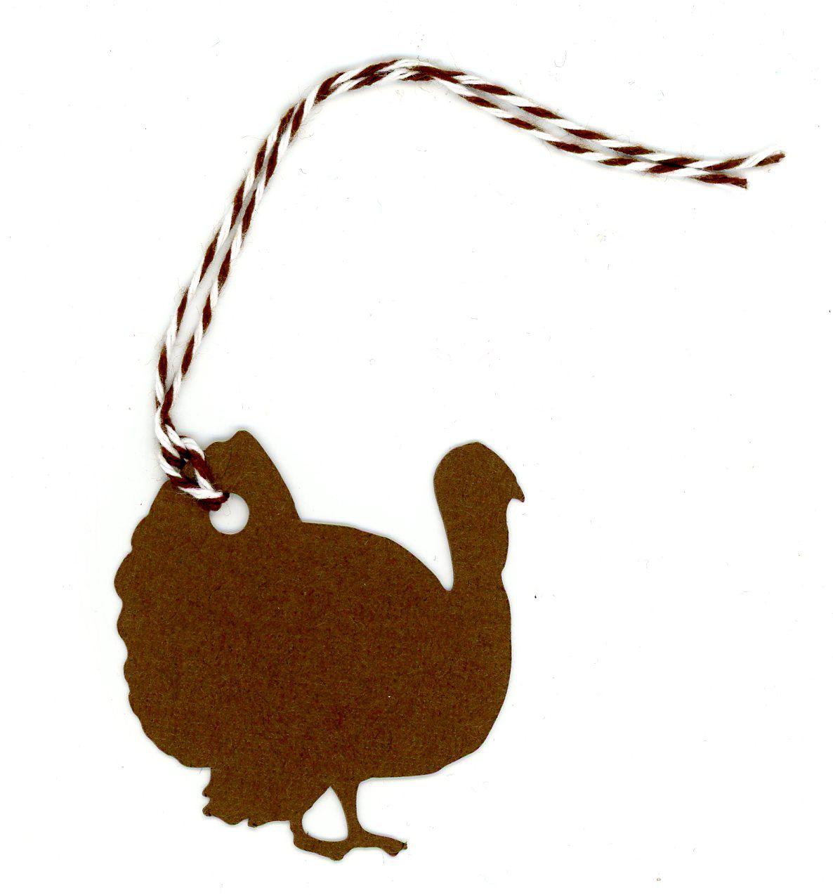 Turkey gift tags - Plymouth Cards